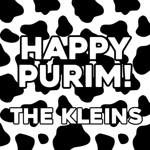 Cow Print – Label It Labels.