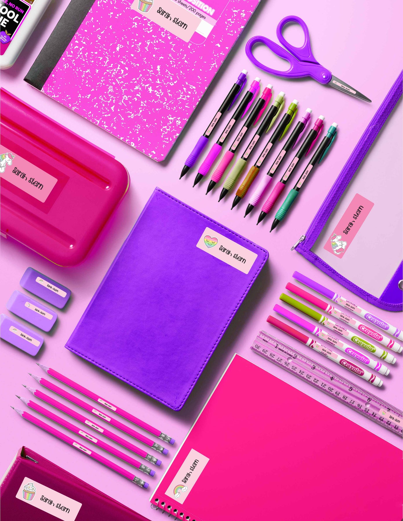 Essential School Supplies Package Prints – Label It Labels.