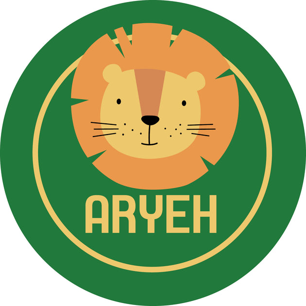 Upsherin Lion – Label It Labels.