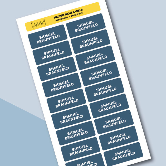 Medium Name Labels Solids – Label It Labels.